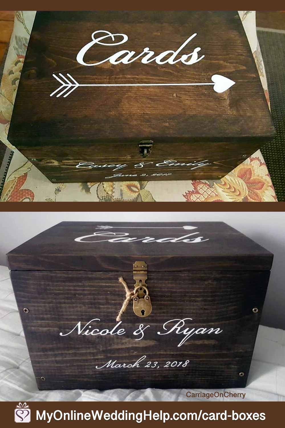 Wooden Card Boxes (Page 1 of 1) | Wedding Products from ...