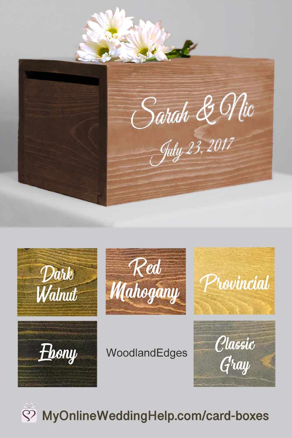 Wooden Card Boxes (Page 1 of 2) | Wedding Products from ...