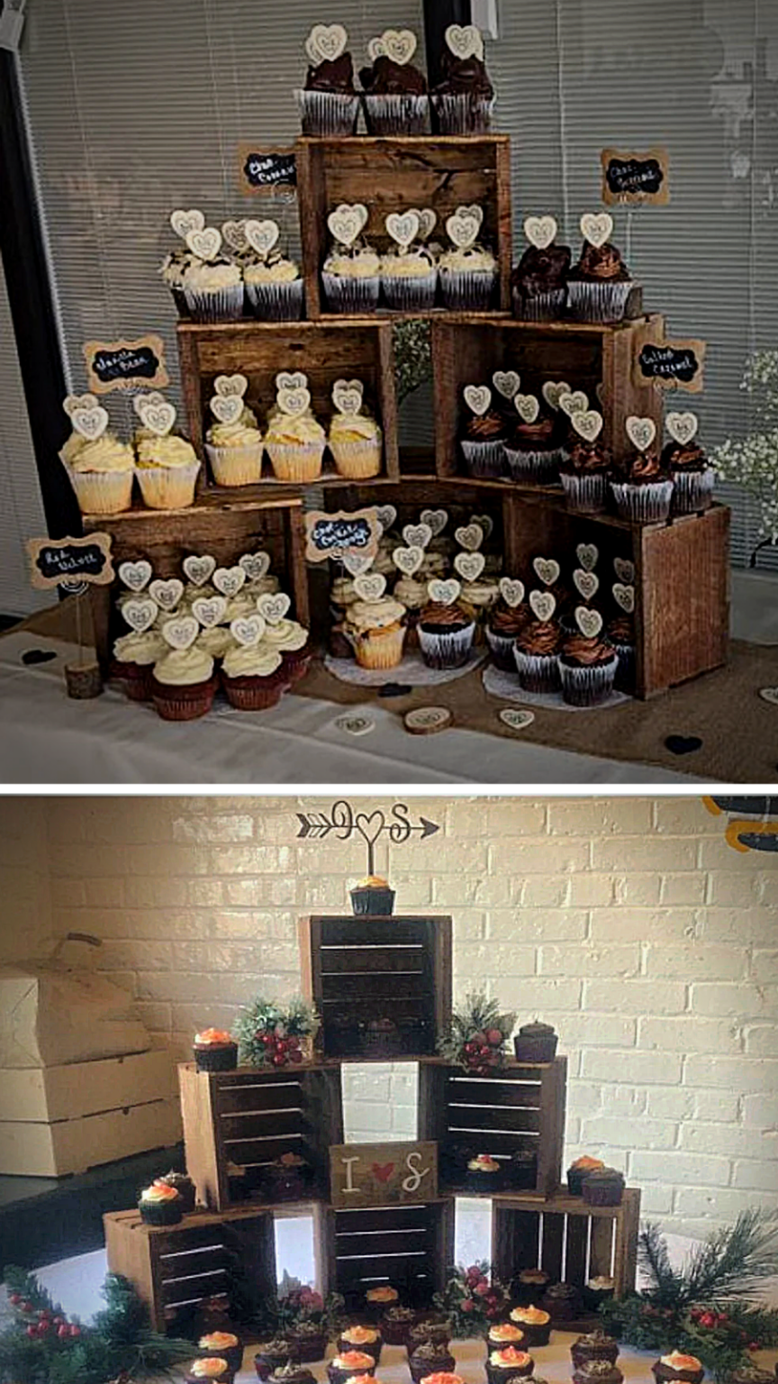 Rustic Cupcake Stands (Page 1 of 1) | Wedding Products from ...